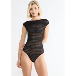 Sloggi Damen Sloggi Body &raquo;FREE Evolve&laquo; Wendebody, super weich, dehnf&auml;hig, uni oder Spitze schwarz 1, N-Gr