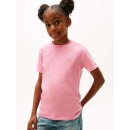Tommy Hilfiger M&auml;dchen T-Shirt &raquo;MINI CORP T-SHIRT&laquo; Kinder bis 16 Jahre rosa 8 (128)