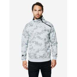 KOROSHI Sweatshirt Herren Gr&ouml;&szlig;e XL grau / dunkelgrau