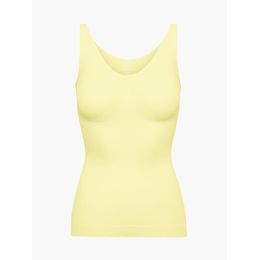 Cfab By Creamy Fabrics Shaping Top 'Figurformendes Shapewear Tanktop' female Yellow size 3XL