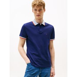 Tommy Hilfiger Herren Poloshirt &raquo;CONTRAST COLLAR CUFF REG POLO&laquo; blau XL