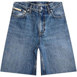 Calvin Klein Jeans Damen Shorts &raquo;HI RISE A-LINE SHORT BLUE CAROLI&laquo; 25, N-Gr