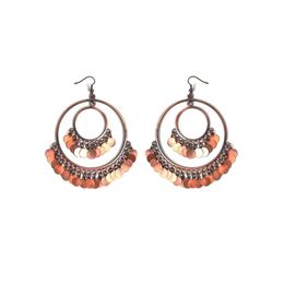 Collezione Alessandro Earrings 'Faiza' female Brown size One Size