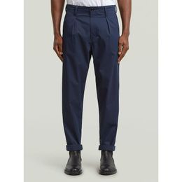 G-Star Raw G-Star Herren G-STAR Chinohose &raquo;Pleated Chino Relaxed Tapered&laquo; 34, L&auml;nge 32