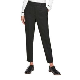 s.Oliver BLACK LABEL Damen s.Oliver BLACK LABEL 7/8-Hose mit asymmetrischem Hakenverschluss grau 48, N-Gr