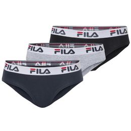 Fila Damen &raquo;WOMAN BRIEF&laquo; 3er Pack, mit elastischem Logobund schwarz L