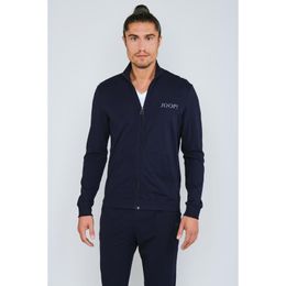 JOOP! Herren JOOP! Sweatjacke &raquo;Comfort&laquo; Stehkragen, Regular Fit, geteilte K&auml;ngurutaschen, lang&auml;rmelig blau M