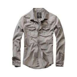 Brandit Herren Kurzarmshirt &raquo; Herren Riley Denim Shirt&laquo; 1 Stk. XXL
