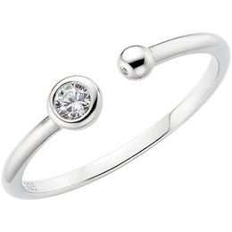 Aniston Jewelry & Watches Damen Aniston JEWELRY & WATCHES Fingerring &raquo;Schmuck Geschenk&laquo; mit Zirkonia (synth.) silber