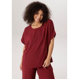 Aniston Plus Damen Aniston PLUS Schlupfbluse in weicher Pique-Qualit&auml;t - NEUE KOLLEKTION 50