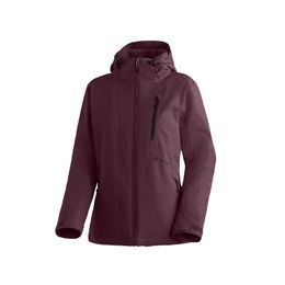 Maier Sports Damen &raquo;Straja&laquo; Damen Winterjacke, wind/wasserdicht, 3 RV-Taschen und Kapuze lila 36