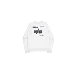 Alpha Industries Herren Sweater &raquo;Label Sweatshirt Backprint&laquo; L