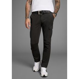Bruno Banani Herren Cargohose moderne Passform, eng anliegende Cargotaschen 32, L&auml;nge 32