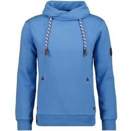 Ragman Herren Ragman Sweatshirt blau L5052