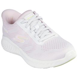Skechers Damen Slip-On Sneaker &raquo;GO WALK NOW-KHLOE&laquo; Freizeitschuh mit Fersenkissen und Slip-ins Technologie rosa 36