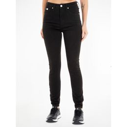 Calvin Klein Jeans Damen Skinny-fit-Jeans &raquo;HIGH RISE SUPER SKINNY ANKLE&laquo; 5-Pocket-Form schwarz 31, N-Gr