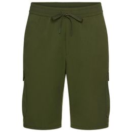 BOSS Green Herren BOSS Green Shorts &raquo;S Urbanex-Cargo&laquo; mit Cargotaschen Cargohose Stretchhose Businesshose Anzughose gr&uuml;n 56, N-Gr