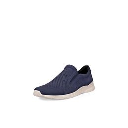 Ecco Herren Slipper &raquo;IRVING&laquo; , Slip on Sneaker, Halbschuh, Freizeitslipper mit Stretcheins&auml;tze blau 47