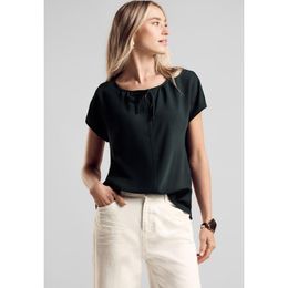 Street One Damen Street One Shirttop mit B&auml;ndern gr&uuml;n 38