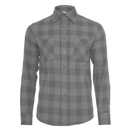Urban Classics Herren Urban Classics Kurzarmshirt &raquo; Herren Checked Flanell Shirt&laquo; 1 Stk. L