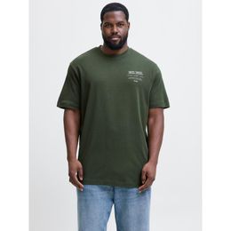 Jack & Jones PlusSize Jack & Jones Plussize Herren Jack & Jones PlusSize T-Shirt &raquo;JJEURBAN EDGE STUDIO TEE SS SN PLS&laquo; mit Logobranding 4XL