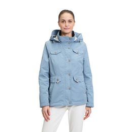 Gil Bret Damen Outdoorjacke mit Kapuze mit abnehmbarer Kapuze blau 40