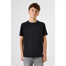 Garcia Jungen T-Shirt f&uuml;r Kids, mit Stretch schwarz 128/134
