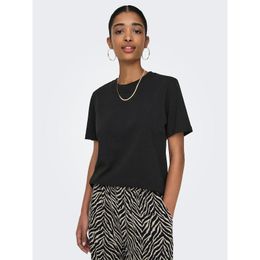 Only Damen Only T-Shirt &raquo;ONLMONJA S/S TEE JRS NOOS&laquo; schwarz M