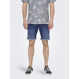 Only & Sons Only & Sons Damen ONLY & SONS Shorts &raquo;ONSPLY MBD 8772 TAI DNM SHORTS NOOS&laquo; blau XXL, N-Gr