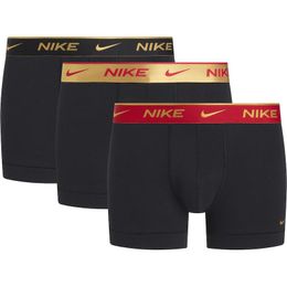 Nike Underwear Herren NIKE Underwear &raquo;TRUNK 3PK&laquo; Packung, 3er, 3 Stk. mit farbigem NIKE Logo-Elastikbund XL, 3 Stk.