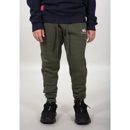 Alpha Industries M&auml;dchen &raquo;Basic Jogger SL K&laquo; gr&uuml;n 16, Normalgr&ouml;&szlig;en