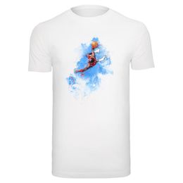MisterTee Herren MisterTee T-Shirt &raquo;MisterTee Herren Basketball Clouds&laquo; 1 Stk. L