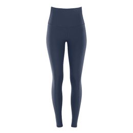 WINSHAPE Damen Leggings &raquo;Functional Comfort HWL117C&laquo; mit V-Shape Applikation und Core-Bund grau S, Normalgr&ouml;&szlig;en