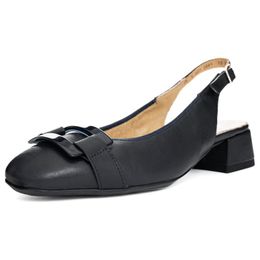 Ara Damen Slingpumps &raquo;GRAZ&laquo; , Sling Pumps, Festtagssschuh mit Blockabsatz, H-Weite blau 2,5