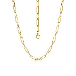 Firetti Damen Charm-Kette &raquo;Schmuck Geschenk Gold 585, Langankerkette, ca. 6 mm breit&laquo; Made in Germany gold