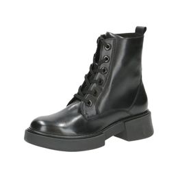 Caprice Damen Schn&uuml;rstiefelette &raquo; Stiefelette Leder&laquo; schwarz 37