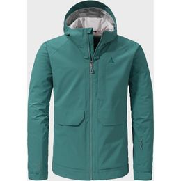 Sch&ouml;ffel Sch&ouml;ffel Herren Outdoorjacke &raquo;Jacket Lausanne M&laquo; mit Kapuze gr&uuml;n 48
