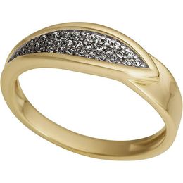 Firetti Damen Diamantring &raquo;Schmuck Geschenk Gold 333 Damenring Goldring Fingerring&laquo; mit Diamanten gold