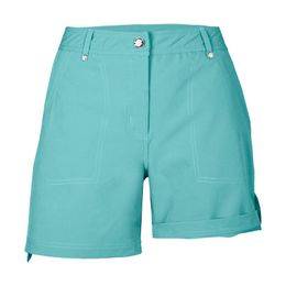 Killtec Damen Shorts &raquo;KOS 2 WMN SHRTS&laquo; Schnelltrocknende, wasserabweisende Shorts mit verstellbarer L&auml;nge blau 44, Normalgr&ouml;&szlig;en