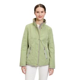 Gil Bret Damen Outdoorjacke ohne Kapuze mit Stehkragen gr&uuml;n 42