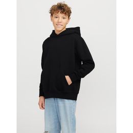 Jack & Jones Jack & Jones Junior Jungen Kapuzensweatshirt &raquo;JJEURBAN EDGE SWEAT HOOD NOOS JNR&laquo; schwarz 140