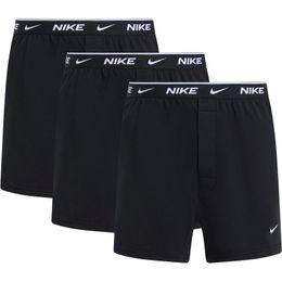 Nike Underwear Herren NIKE Underwear Webboxer &raquo;BOXER 3PK&laquo; Packung, 3er, 3 Stk. mit Logo-Elastikbund S, 3 Stk.
