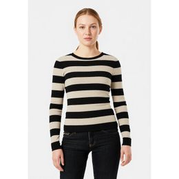 Noisy may Damen Noisy may Strickpullover &raquo;NMJAZ L/S O-NECK KNIT FWD NOOS&laquo; schwarz S
