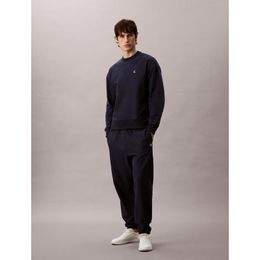 Calvin Klein Jeans Herren Sweathose &raquo;PREMIUM TERRY MONOGRAM JOGGER&laquo; Mit elastischem Bund blau M, N-Gr