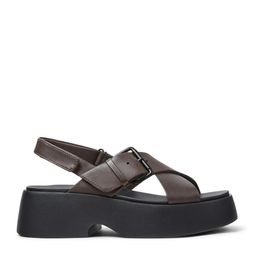 Camper Sandaletten mit Absatz - Sandalen Tasha - Gr. 36 (EU) - in Braun - f&uuml;r Damen