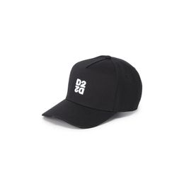 Dsquared2 Caps & M&uuml;tzen - Cap mit Logo - Gr. ONE SIZE - in Schwarz - f&uuml;r Damen