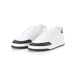 SAINT LAURENT Low-Top Sneaker - Sneaker aus Leder - Gr. 43 (EU) - in Wei&szlig; - f&uuml;r Damen