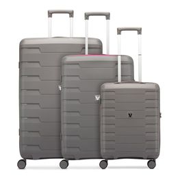 Roncato Suitcase Set 'Skyline 2.0' male Grey size One Size