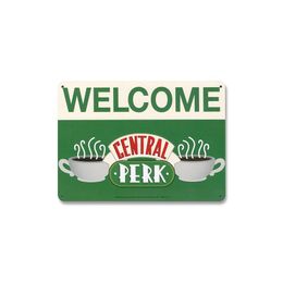 logoshirt Image 'Friends - Central Perk - Welcome' male Green size A5