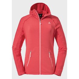 Sch&ouml;ffel Sch&ouml;ffel Damen Fleecejacke &raquo;Fleece Hoody Monte Sart L&laquo; mit Kapuze rot 42